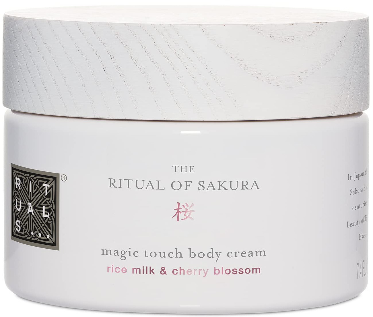Rituals Sakura Renewing Body Cream - Moisturizer With Rice Milk ...