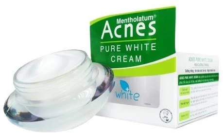 Kem Rohto Mentholatum Acnes Pure White Cream