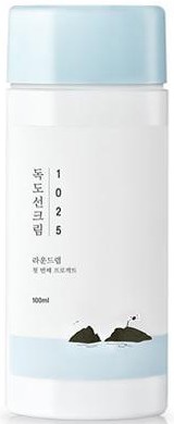 Full ingredients list Round Lab 1025 Dokdo Sun Cream SPF50+