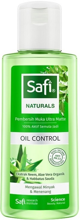 Thành phần Safi Natural Oil Control Neem And Aloe đầy đủ