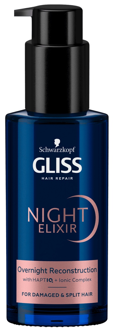 Full ingredients list Schwarzkopf Gliss Night Elixir Overnight ...