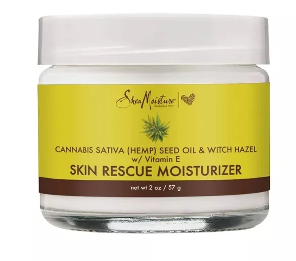 Shea Moisture Cannabis Sativa (Hemp) & Witch Hazel Skin Rescue Moisturizer
