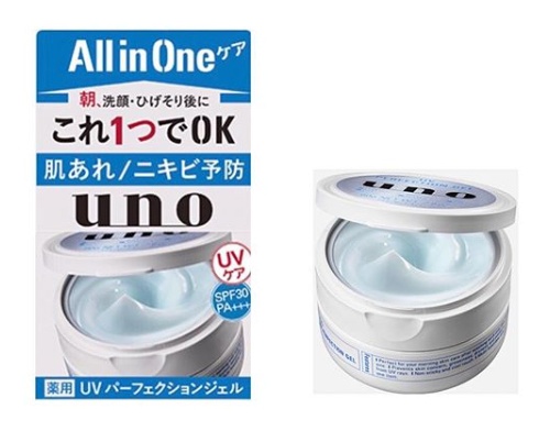 Thành phần Shiseido UNO Uno Uv Perfection Gel đầy đủ