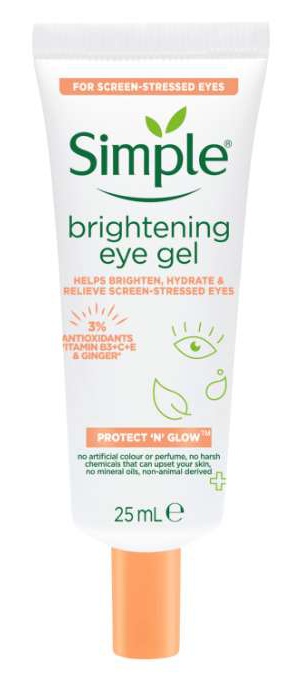 Thành phần Simple Protect 'N' Glow Brightening Eye Gel đầy đủ