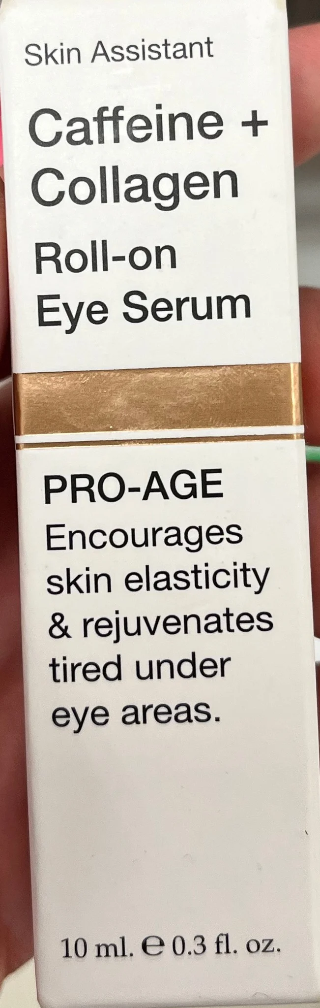 Skin Assistant Caffeine And Collagen Roll-on Eye Serum