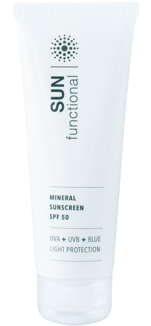 Full ingredients list Skin Functional Mineral Sunscreen SPF50