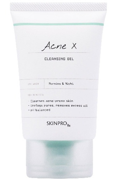 Thành phần Gel rửa mặt SKINPRO RX Acne X Cleansing Gel