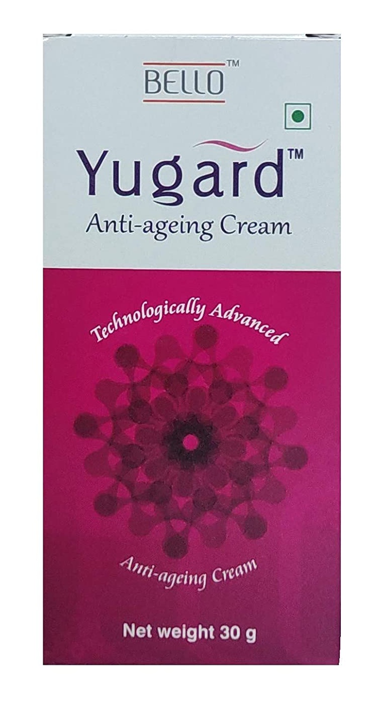 Full ingredients list Sun Pharma Yugard Anti-Ageing Cream
