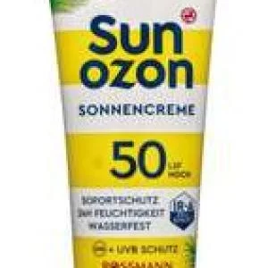 Thành phần Sun Ozon Sonnencreme Sensitive SPF 50 đầy đủ