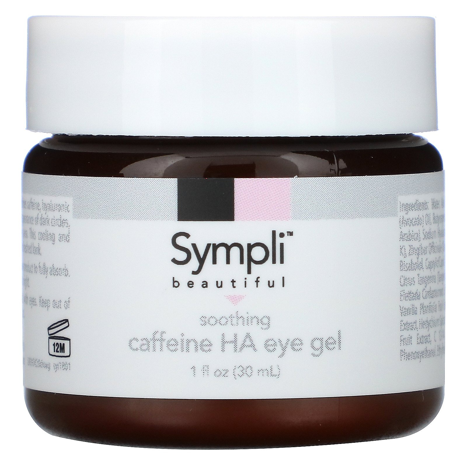 Thành phần Sympli Beautiful Caffeine Ha Eye Gel đầy đủ