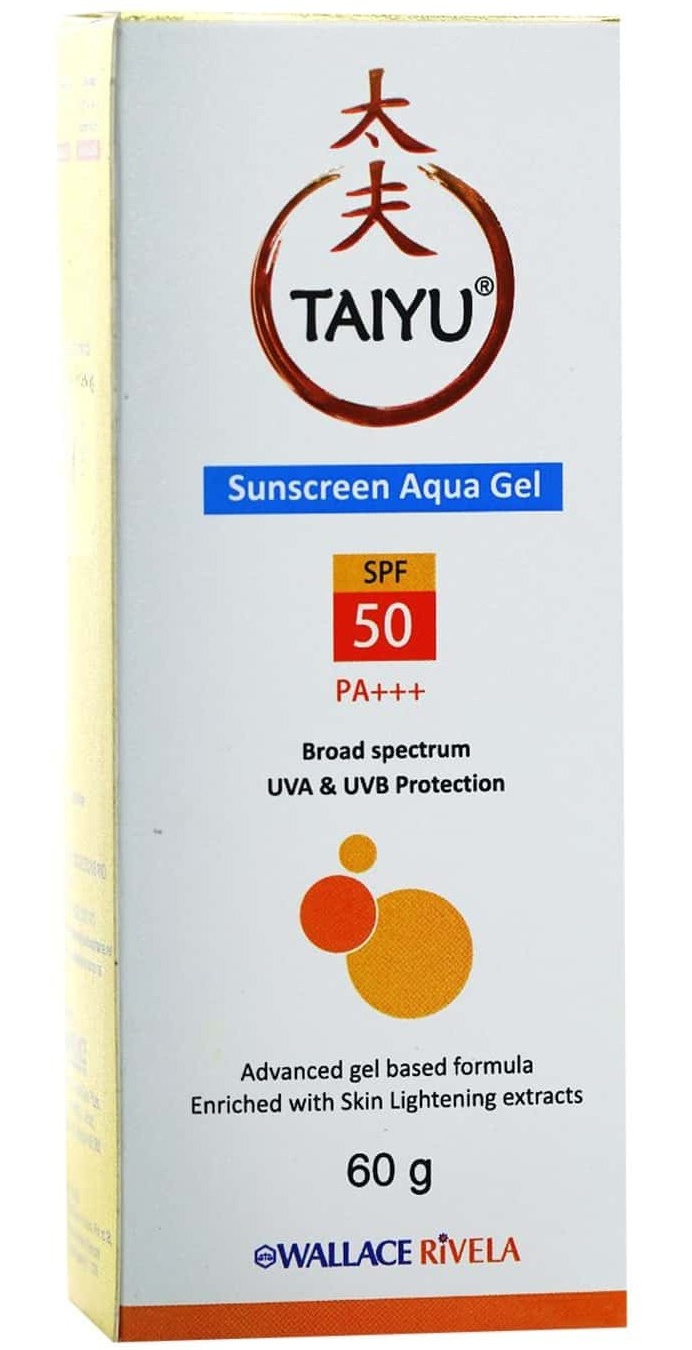 Kem chống nắng Taiyu SPF 50 Sunscreen Aqua Gel