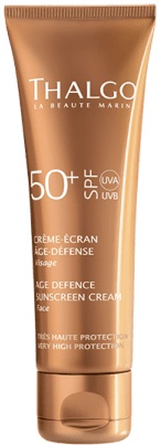 Full ingredients list Thalgo Age Defence Sunscreen Cream SPF ...