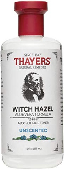 Ingredients list Thayers Unscented Witch Hazel With Aloe Vera ...