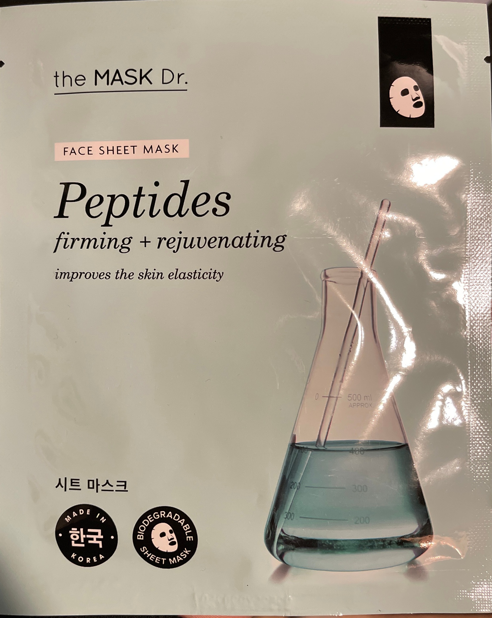 Mặt nạ the mask dr. Face Sheet Mask Peptides