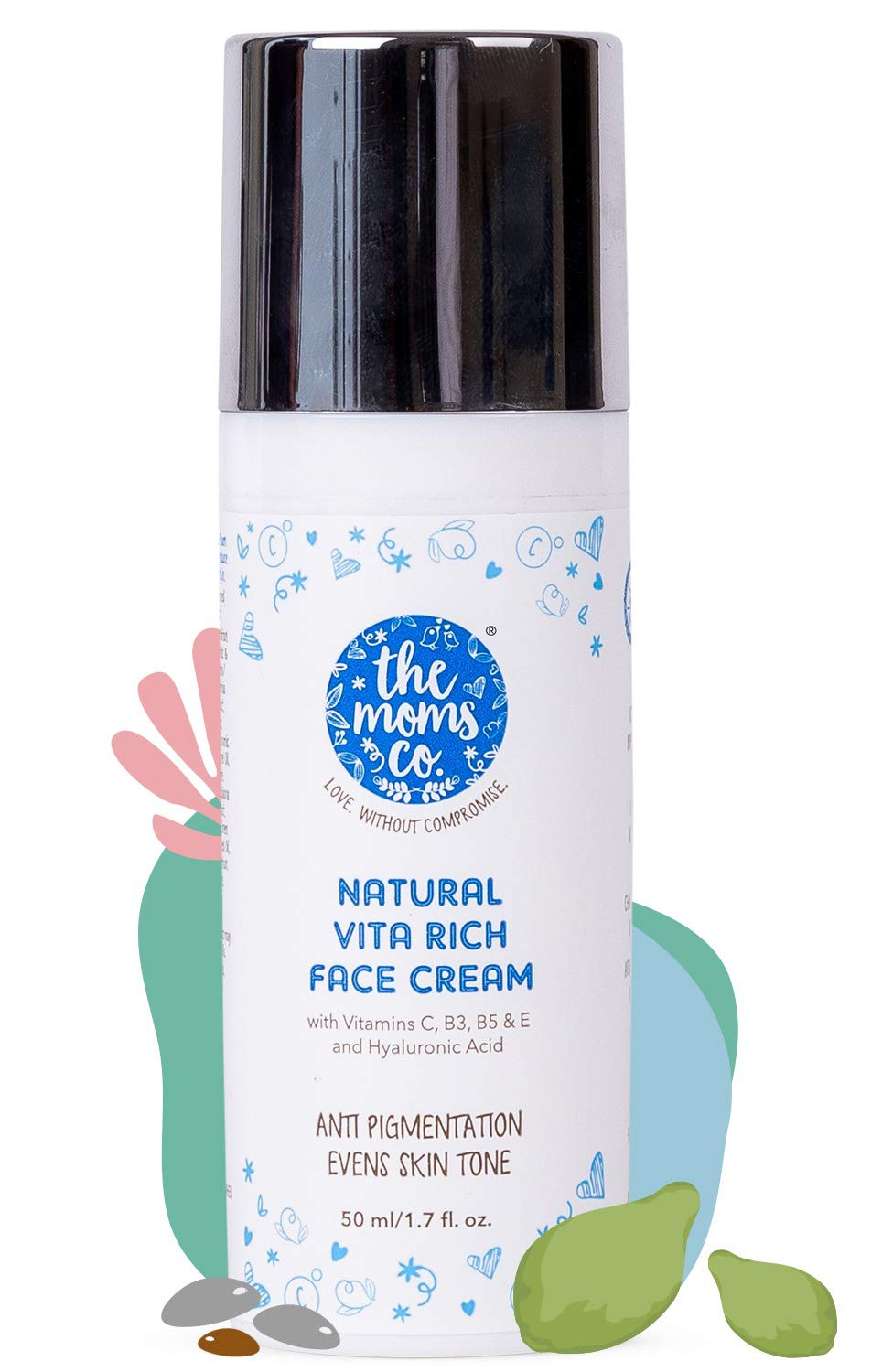 Thành phần Kem The Mom's Co. Natural Vita Rich Face Cream