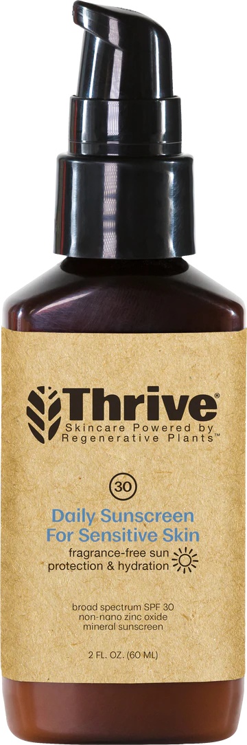 Full ingredients list Thrive Daily Sunscreen For Sensitive ...