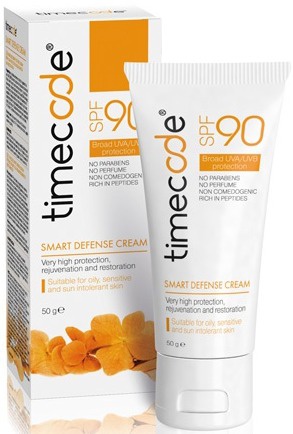 Full ingredients list TIMECODE Smart Defense Cream SPF 90