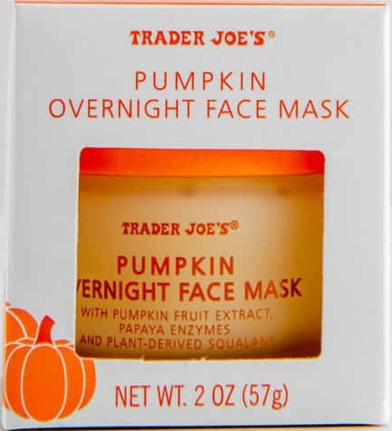Thành phần Mặt nạ Trader Joe's Pumpkin Overnight Face Mask