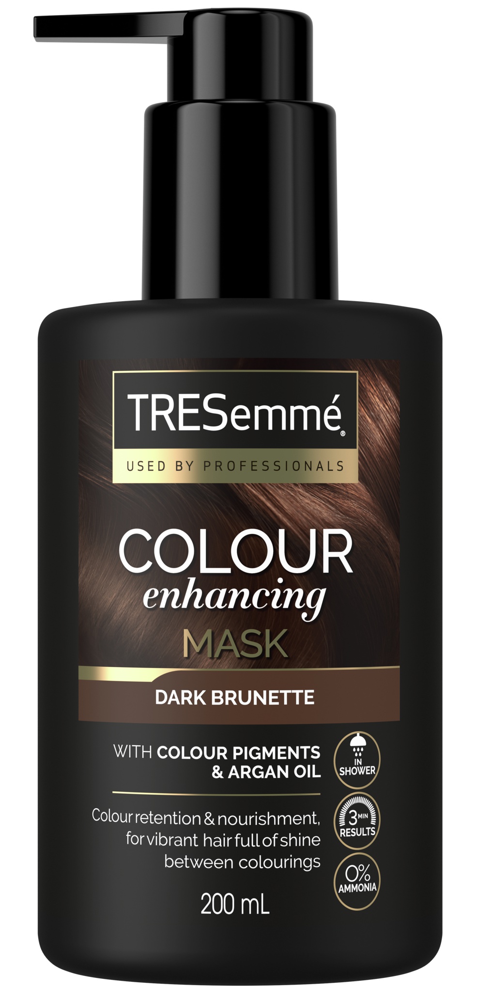 Thành phần Mặt nạ TRESemme Colour Enhancing Mask Dark Brunette