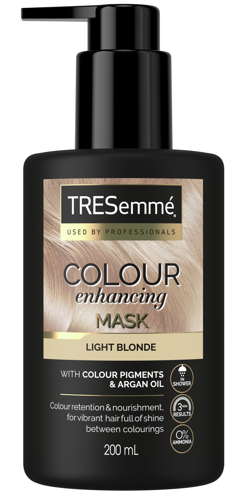Thành phần Mặt nạ TRESemme Colour Enhancing Mask Light Blonde