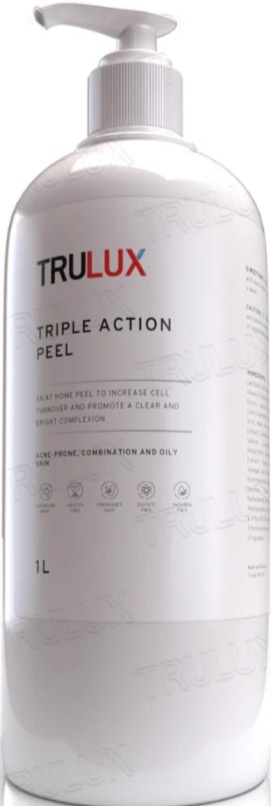 Thành phần Trulux Triple Action Peel đầy đủ