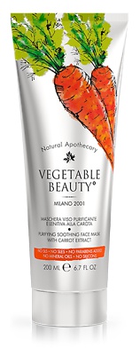 vegetable beauty Carrot Face Mask
