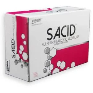Thành phần Xà phòng VIRGIN pharmaceuticals Sacid Sulphur