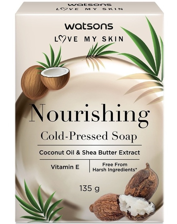 Full ingredients list Watsons Nourishing Cold Pressed Soap
