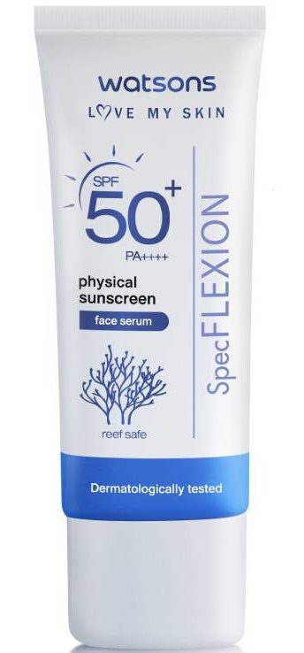 Full ingredients list Watsons Physical Sunscreen Face Serum ...