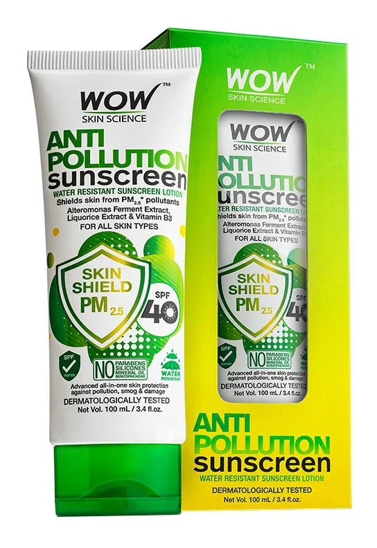 Kem chống nắng Wow Skin Science Anti Pollution Sunscreen