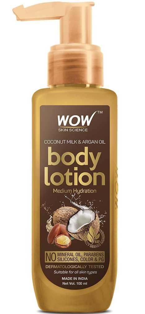 Wow Skin Science Coconut Milk And Argan Oil Body Lotion