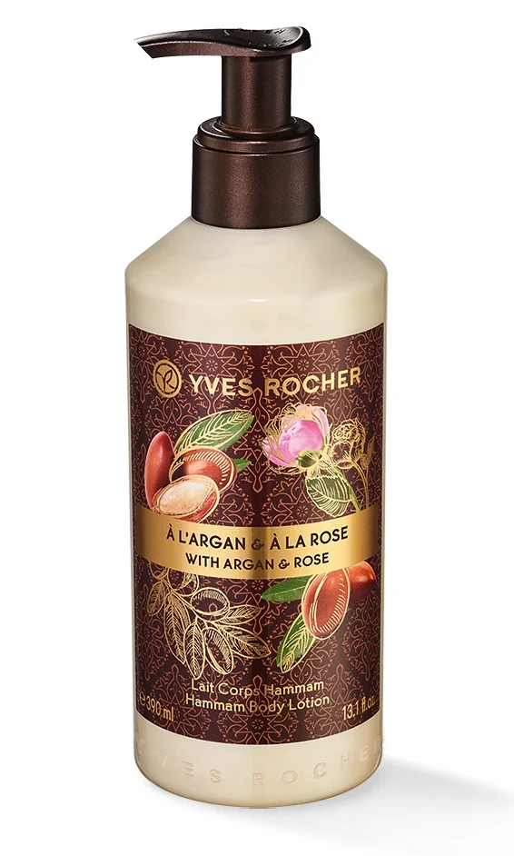 YVES ROCHER Argan Rose Hammam Body Lotion