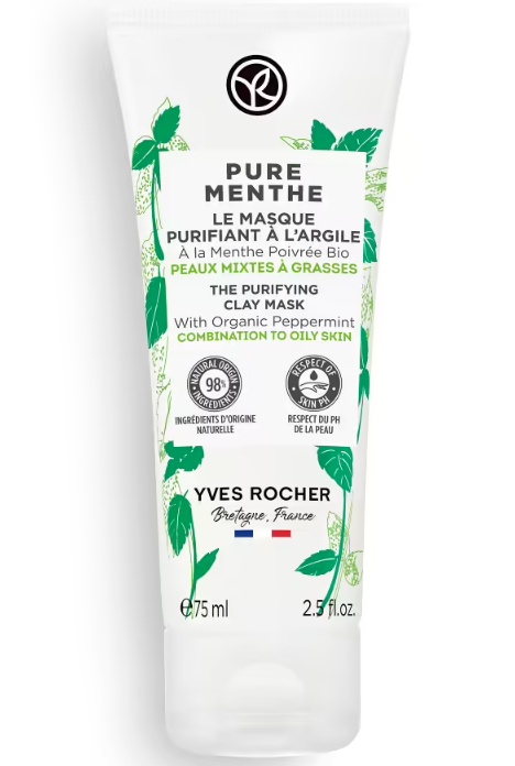 YVES ROCHER Pure Menthe The Purifying Clay Mask