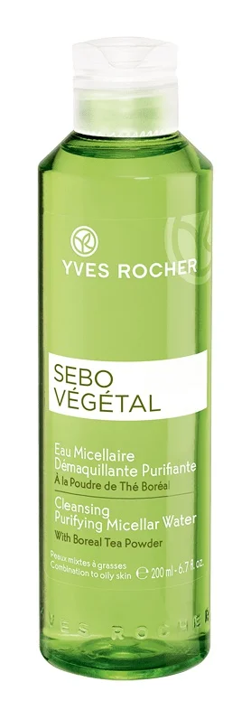 Nước tẩy trang YVES ROCHER Sebo Vegetal Cleansing Purifying Micellar Water