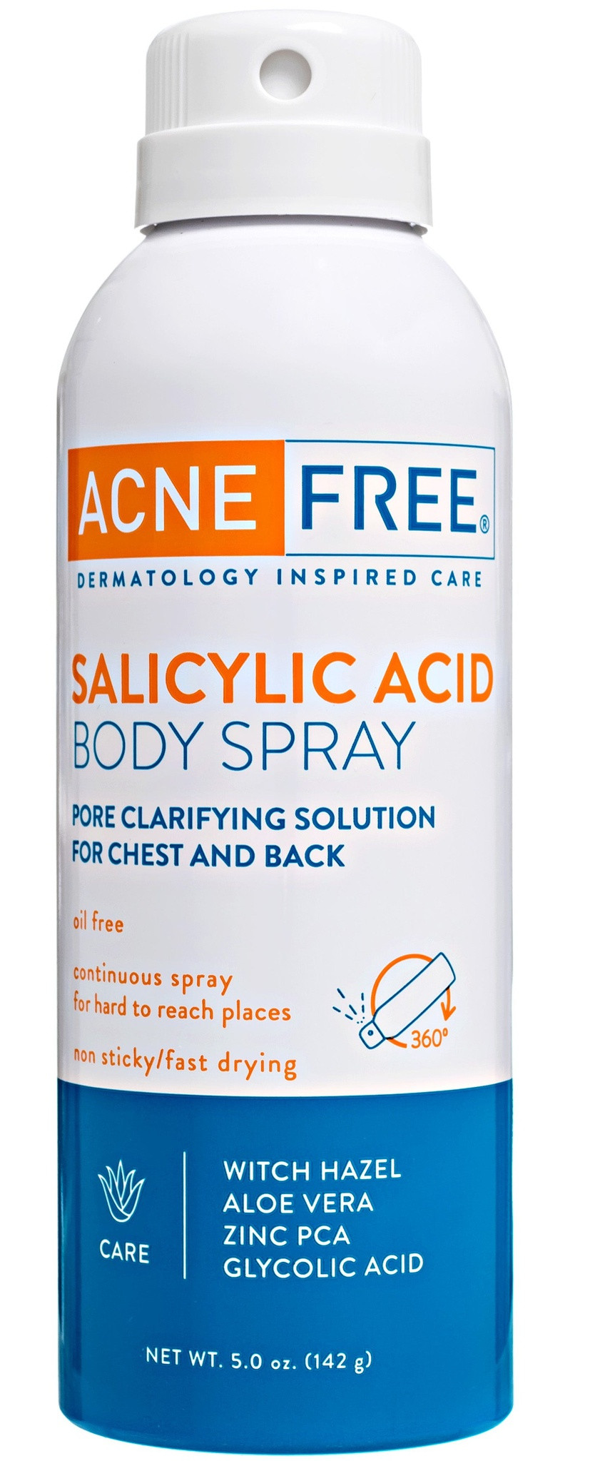 AcneFree Salicylic Acid Body Spray