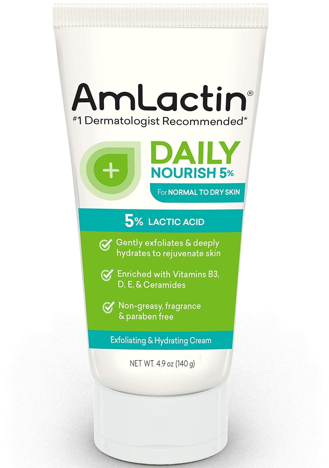 Full ingredients list Amlactin Daily Nourish 5% Cream
