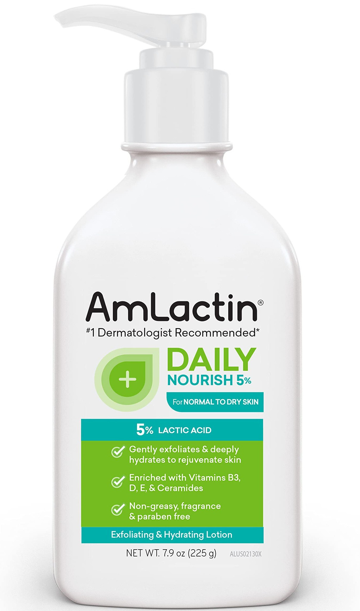 Full ingredients list Amlactin Daily Nourish 5% Lotion