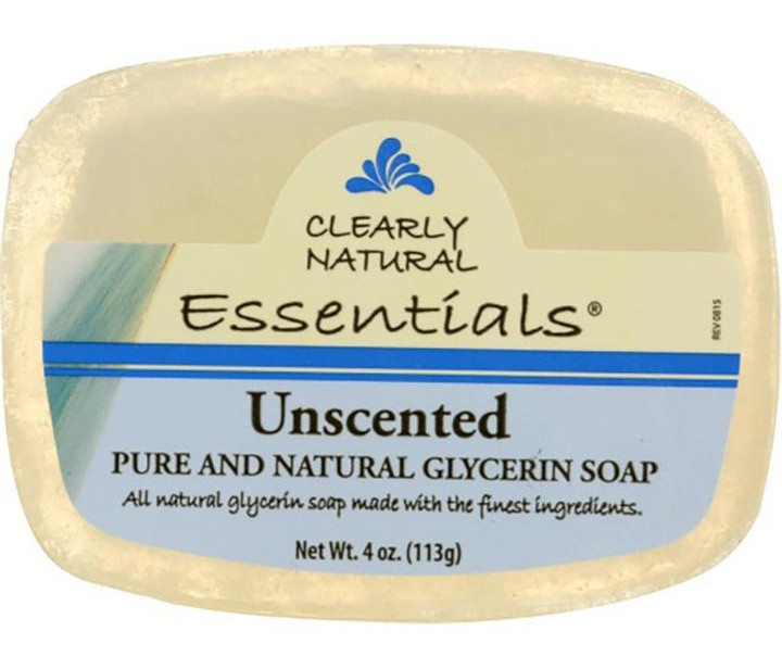 Xà phòng Clearly Natural Essentials Unscented Glycerin Soap Bar
