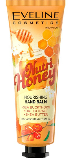Full ingredients list Eveline Nutri Honey Nourishing Hand Balm
