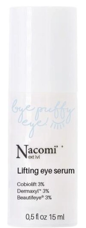 Thành phần Tinh chất Nacomi Next Lifting Eye Serum đầy đủ