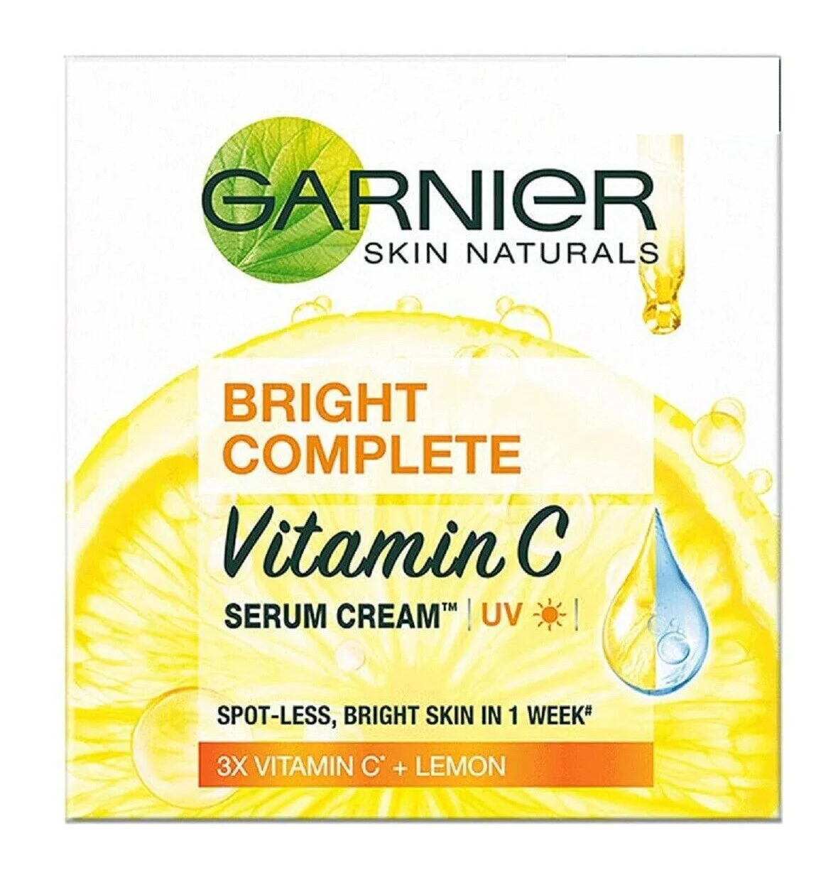 Tinh chất sáng da Garnier Bright Complete Vitamin C Serum Cream