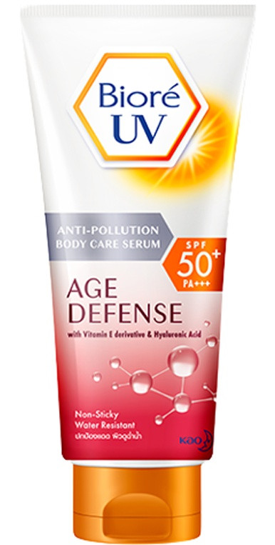 Full ingredients list Biore UV Body Care Serum Age Defense ...