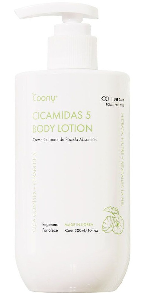Thành phần Sữa dưỡng Coony Cicamidas 5 Body Lotion đầy đủ
