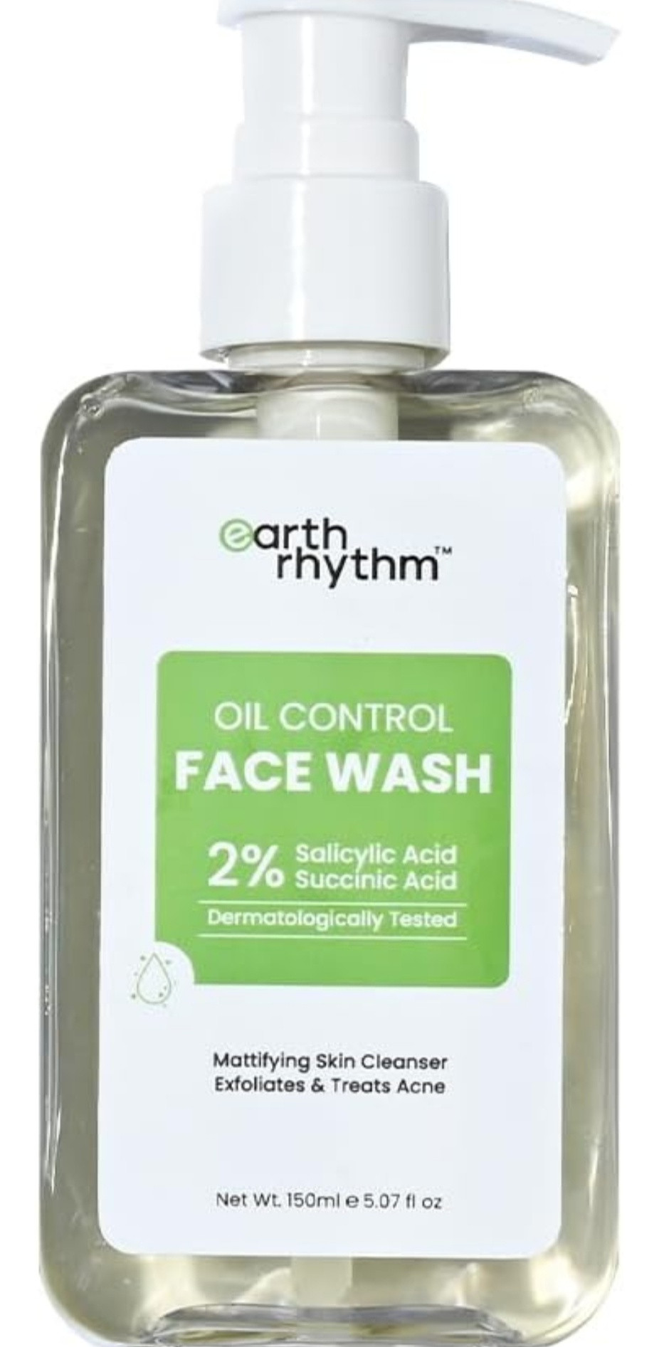 Thành phần Earth Rhythm Salicylic Acid Fash Wash đầy đủ