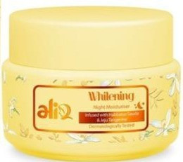 Thành phần Dưỡng ẩm ALIA SKINCARE Whitening Night Moisturiser