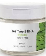 JKOSMEC Tea Tree And BHA Peeling Toner Pads