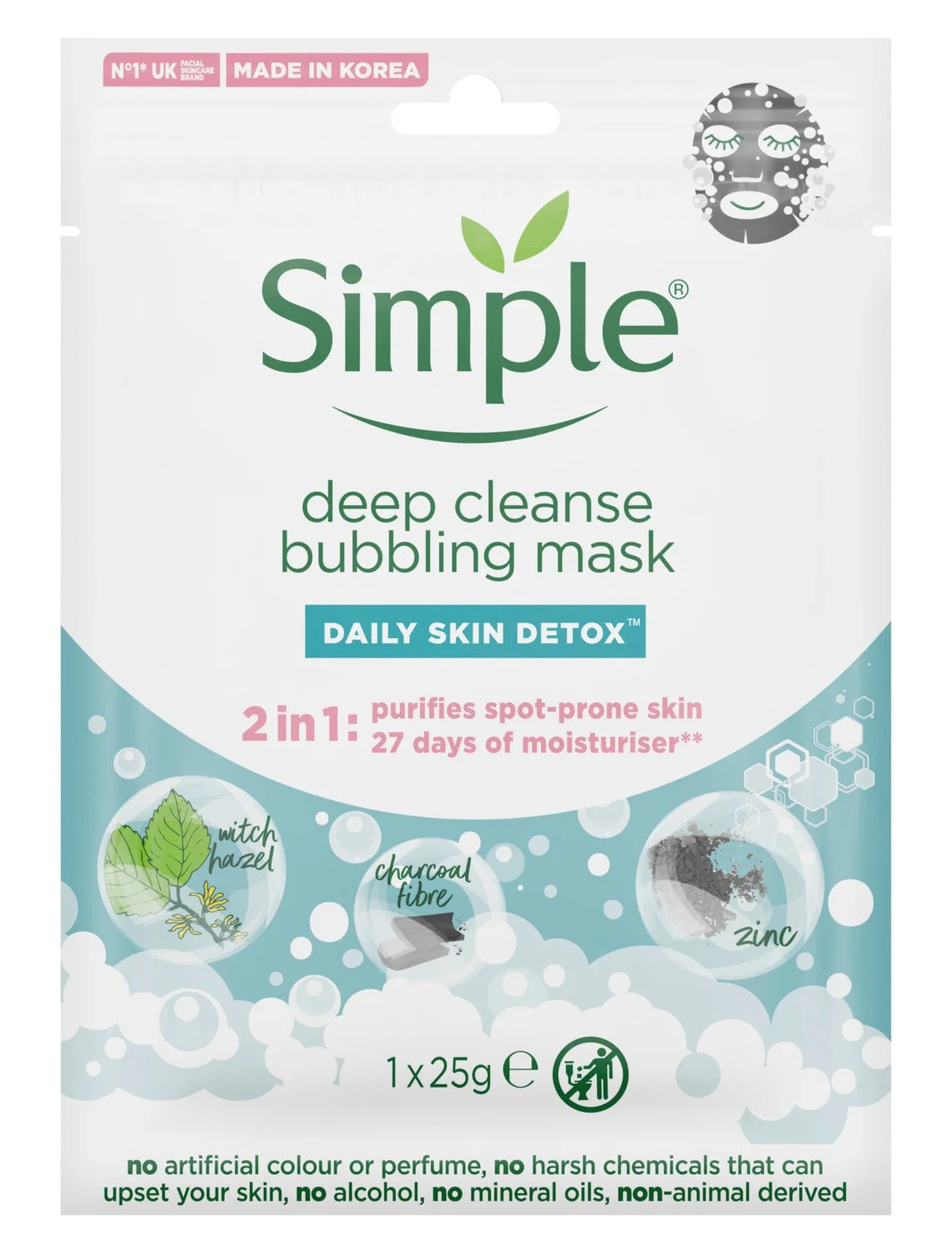 Cosmetics by Simple - View the standard INCI ingredient list