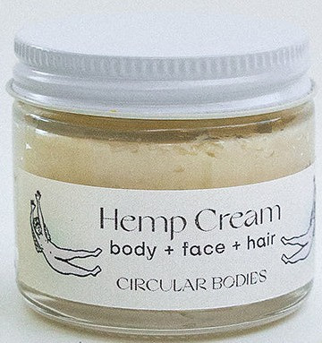 Full ingredients list Circular Bodies Hemp Cream