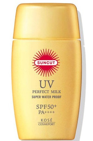 Kem chống nắng Kose Suncut SPF 50+ Pa++++ Super Water Proof Milk