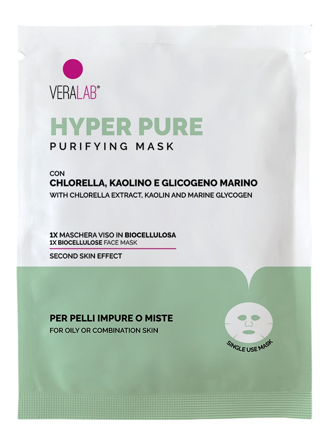 Thành phần Mặt nạ VeraLab Hyper Pure Purifying Mask đầy đủ